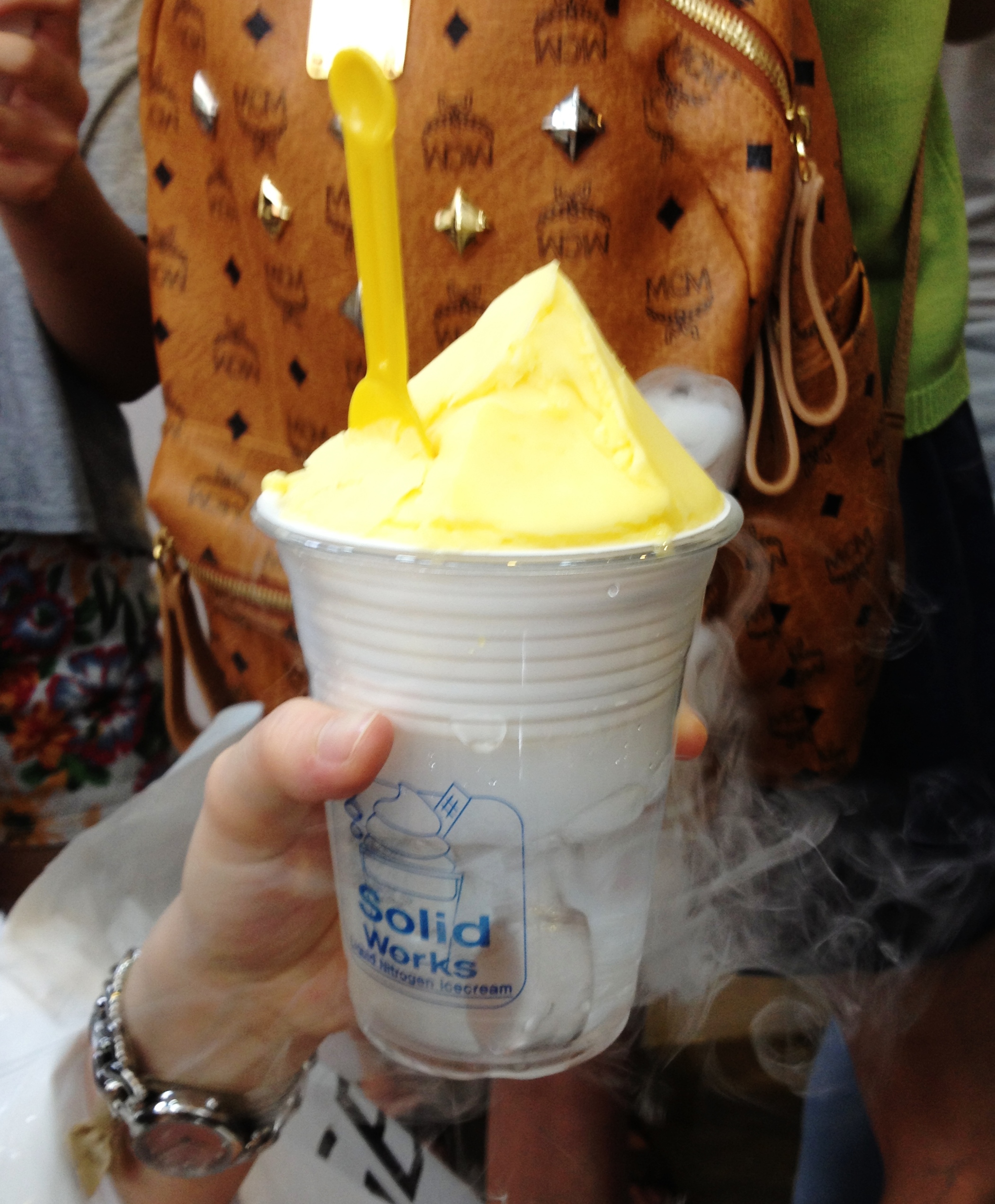 Solid Works Liquid Nitrogen Ice Cream – Seoul – Every Day is a Food Day